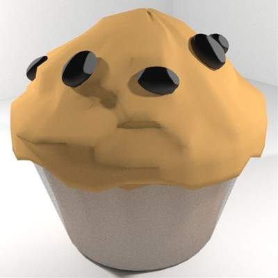 Muffin - 3D Model by faizal3DX