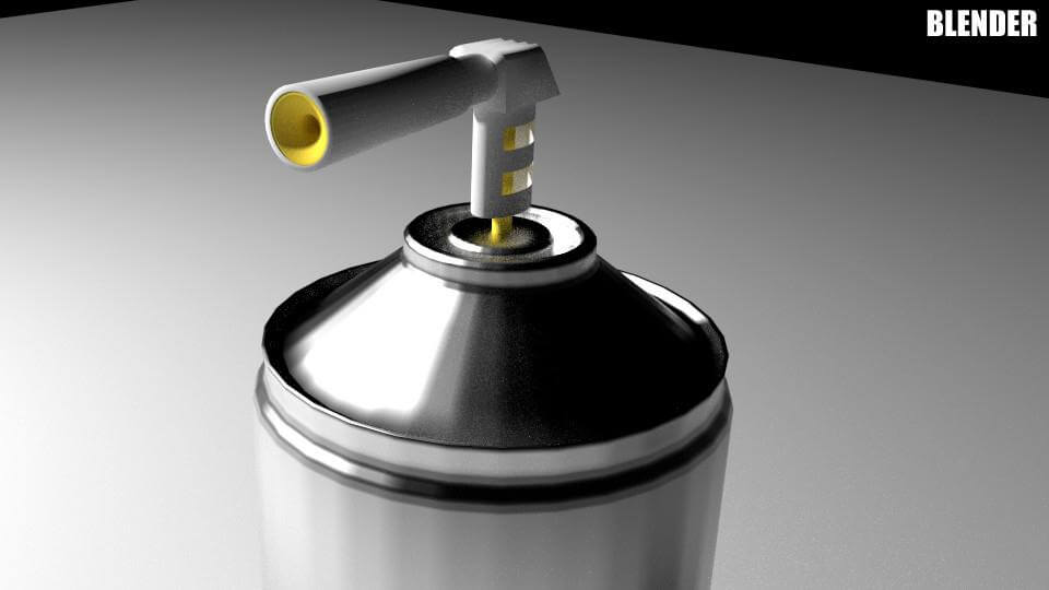 Spray Can - 3D Model by faizal3DX