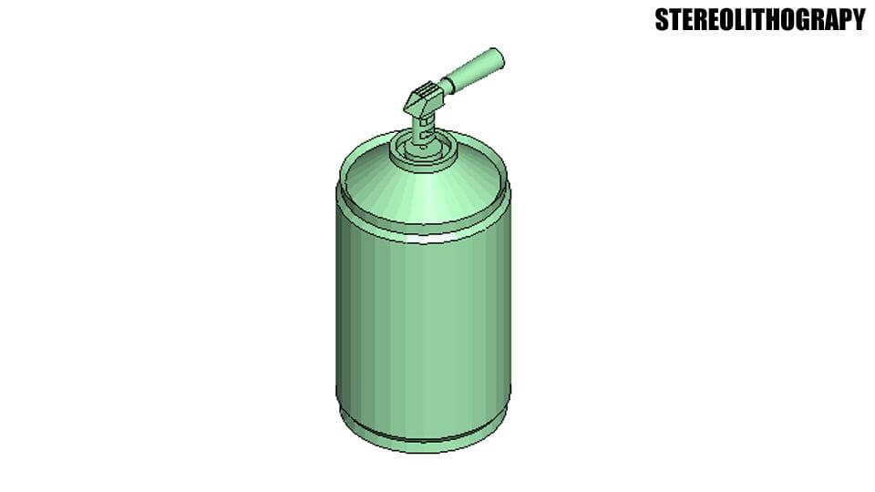 Spray Can - 3D Model by faizal3DX