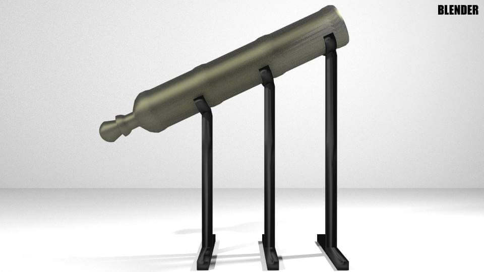 Ming Cannon - 3D Model by faizal3DX