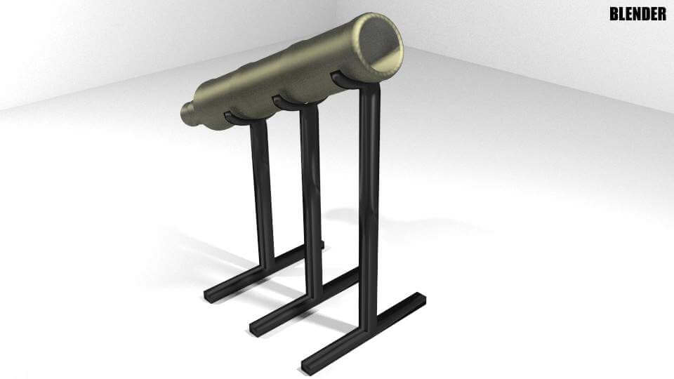 Ming Cannon - 3D Model by faizal3DX