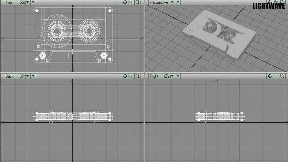 Cassette Audio Tape - 3D Model by faizal3DX