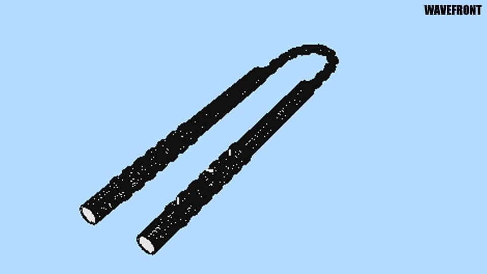 Steel Chain Stick - 3D Model by faizal3DX
