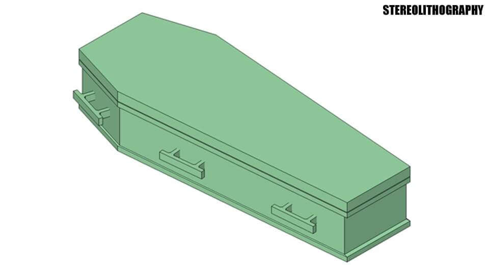 Hexagonal Box Coffin - 3D Model by faizal3DX