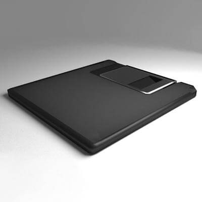 Computer Floppy-Disc 3D Model by faizal3DX