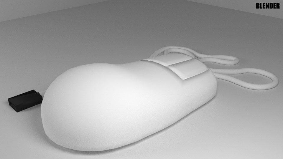 Computer Mouse - 3D Model by faizal3DX