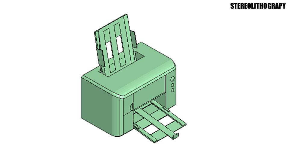 Computer Printer - 3D Model by faizal3DX