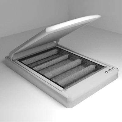 Computer Scanner - 3D Model by faizal3DX