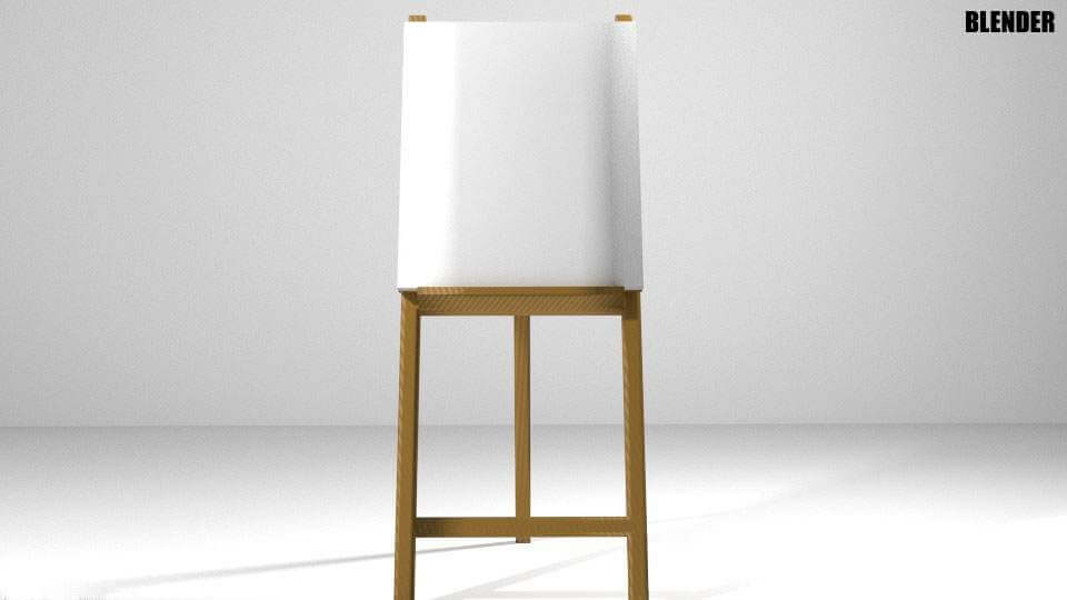 Art Stand - 3D Model by faizal3DX