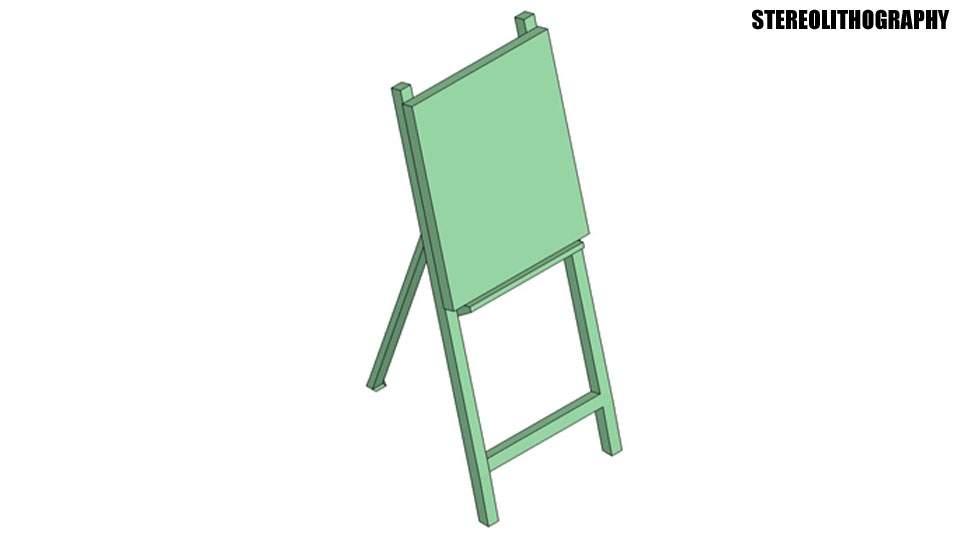 Art Stand - 3D Model by faizal3DX