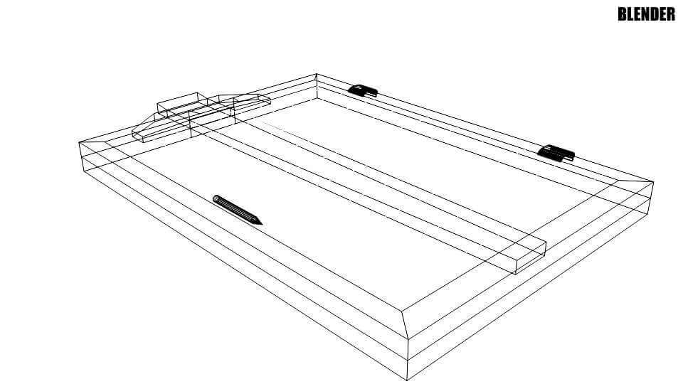 T-Square 3D Model by faizal3DX