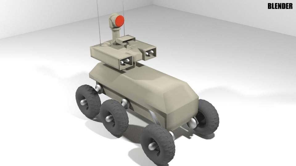 MULE Drone - 3D Model by faizal3DX
