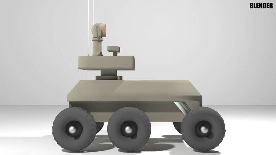 MULE Drone - 3D Model by faizal3DX