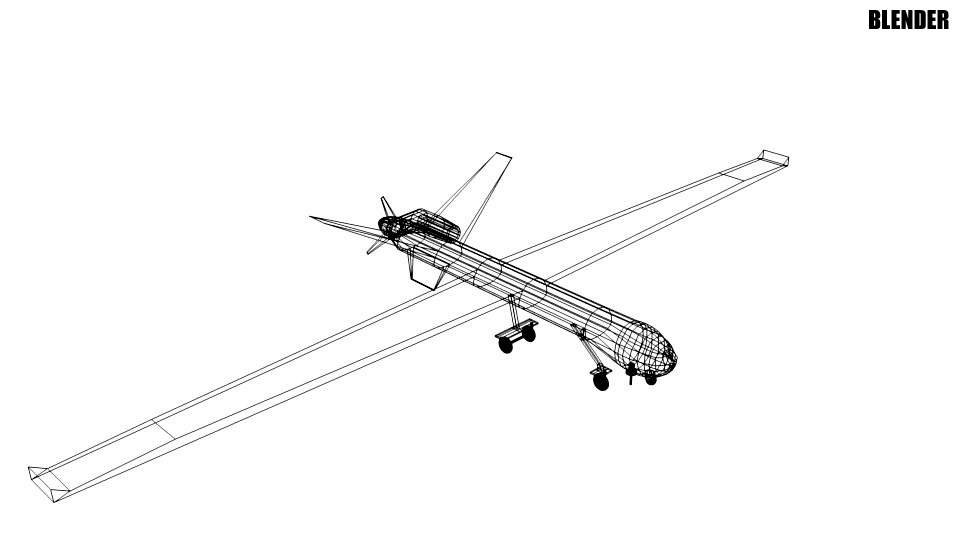 Reaper Drone - 3D Model by faizal3DX