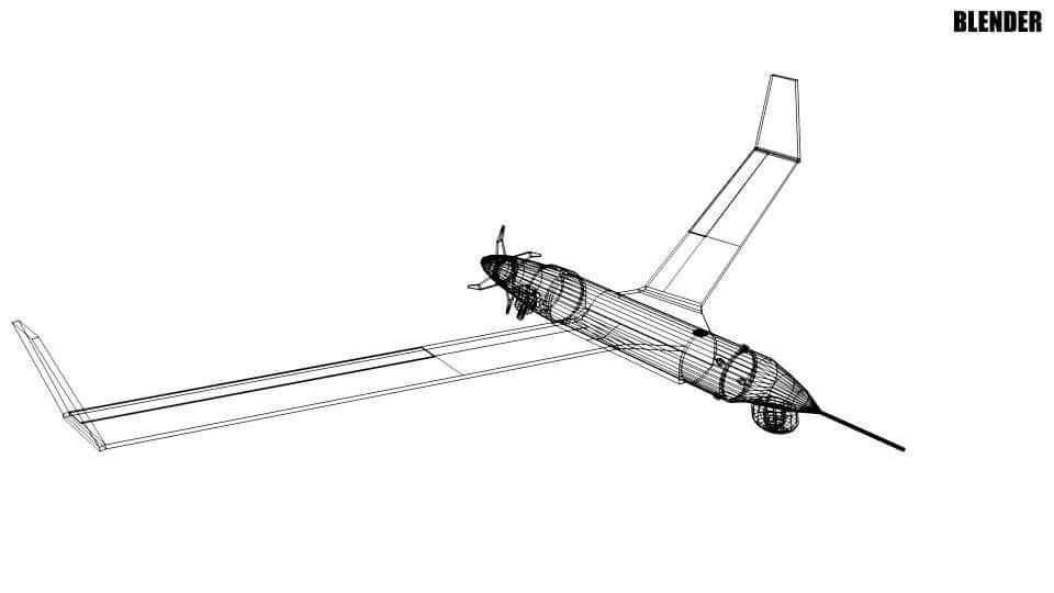 Scan Eagle Drone - 3D Model by faizal3DX
