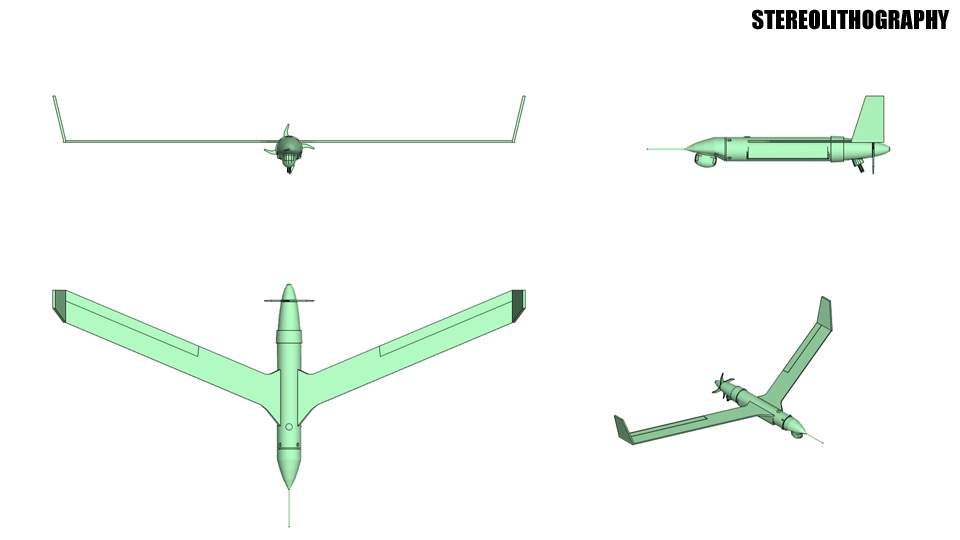 Scan Eagle Drone - 3D Model by faizal3DX