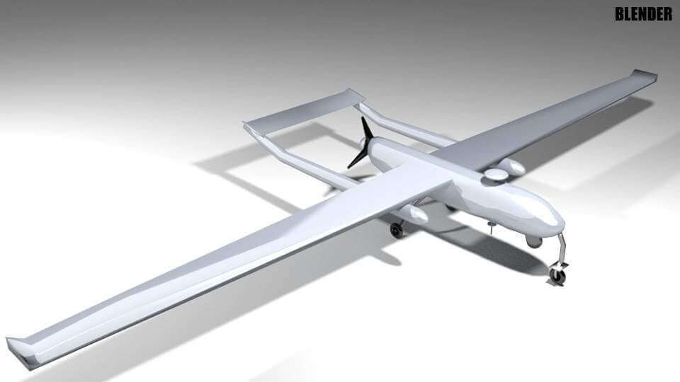 Shadow Drone - 3D Model by faizal3DX
