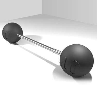 Exercise Equipment - Sphere Barbell 3D Model by faizal3DX