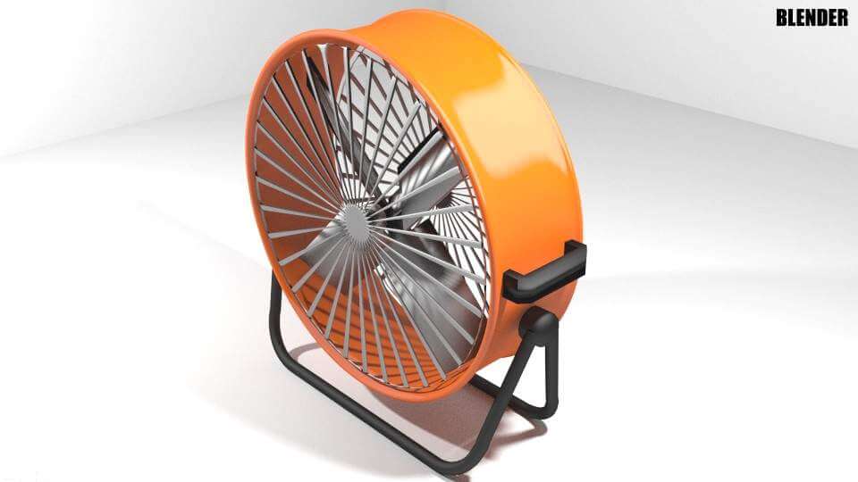 Mobil Fan - 3D Model by faizal3DX