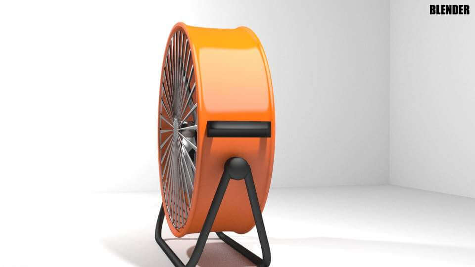 Mobil Fan - 3D Model by faizal3DX