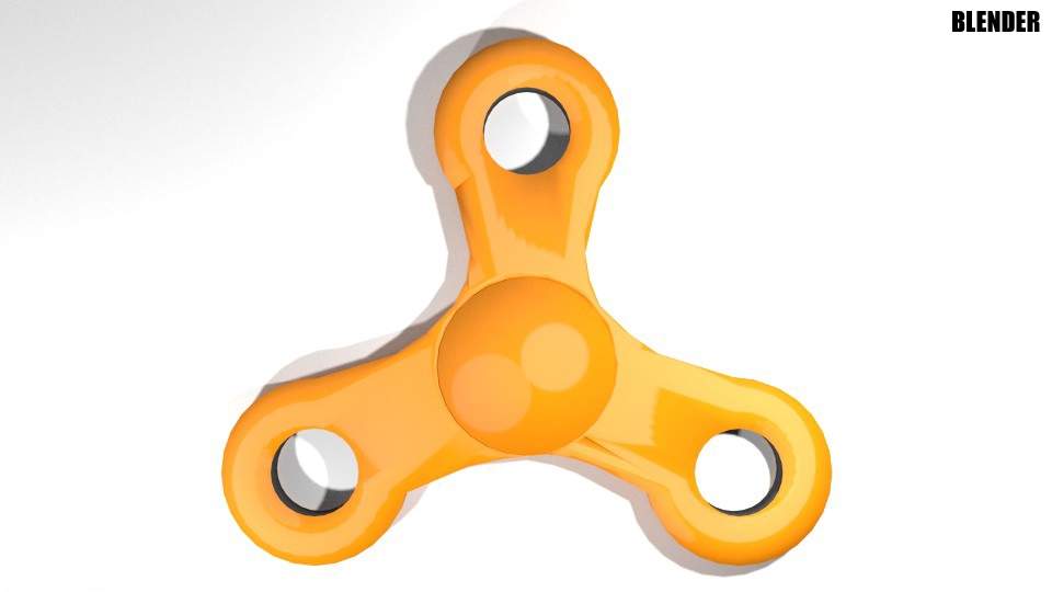 Fidget Spinner - 3D Model by faizal3DX