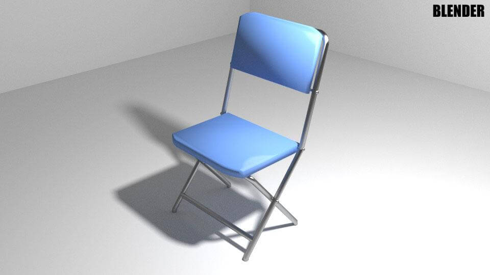 Folding Chair - 3D Model by faizal3DX