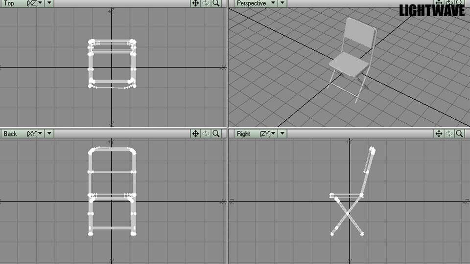 Folding Chair - 3D Model by faizal3DX