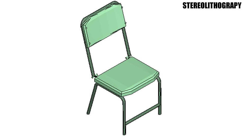 Small Chair - 3D Model by faizal3DX
