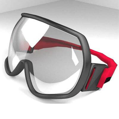 Goggles Type 1 - 3D Model by faizal3DX