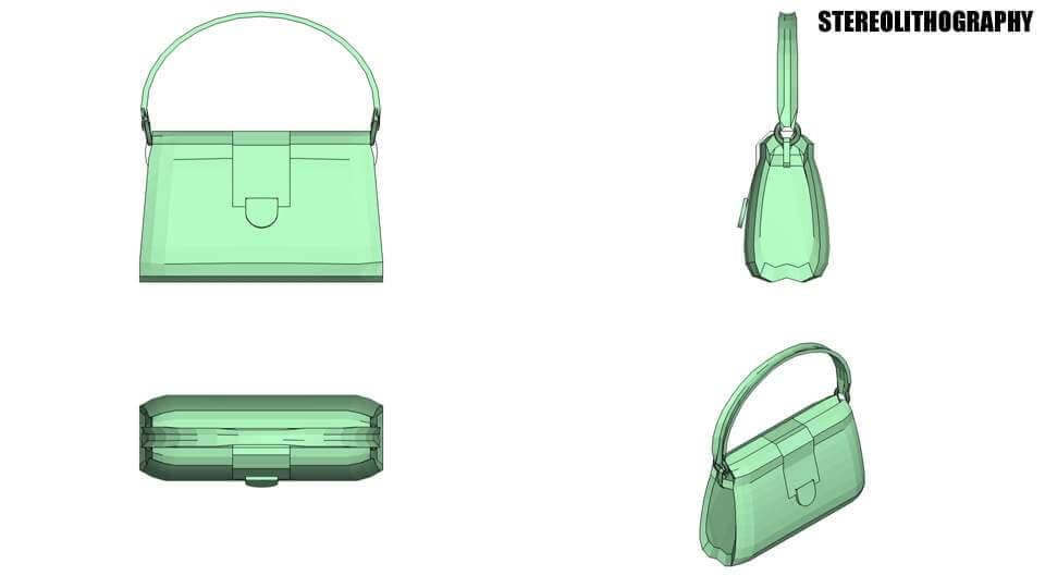 Handbag - 3D Model by faizal3DX