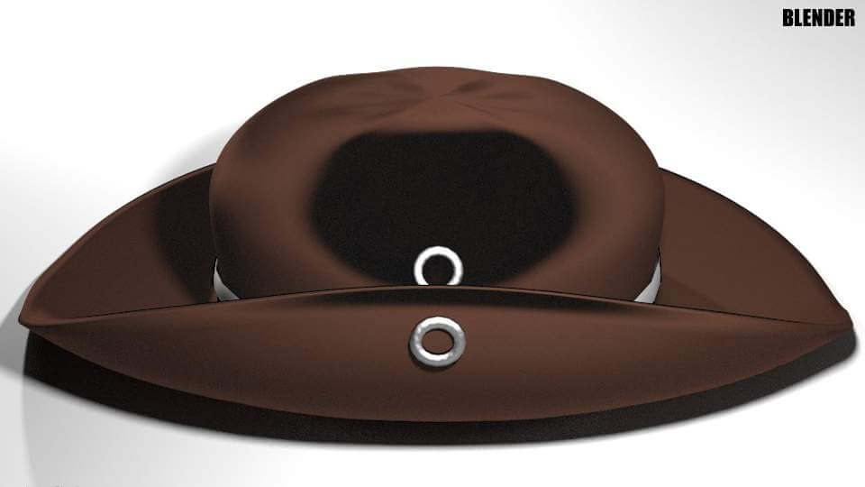 Slouch Hat - 3D Model by faizal3DX