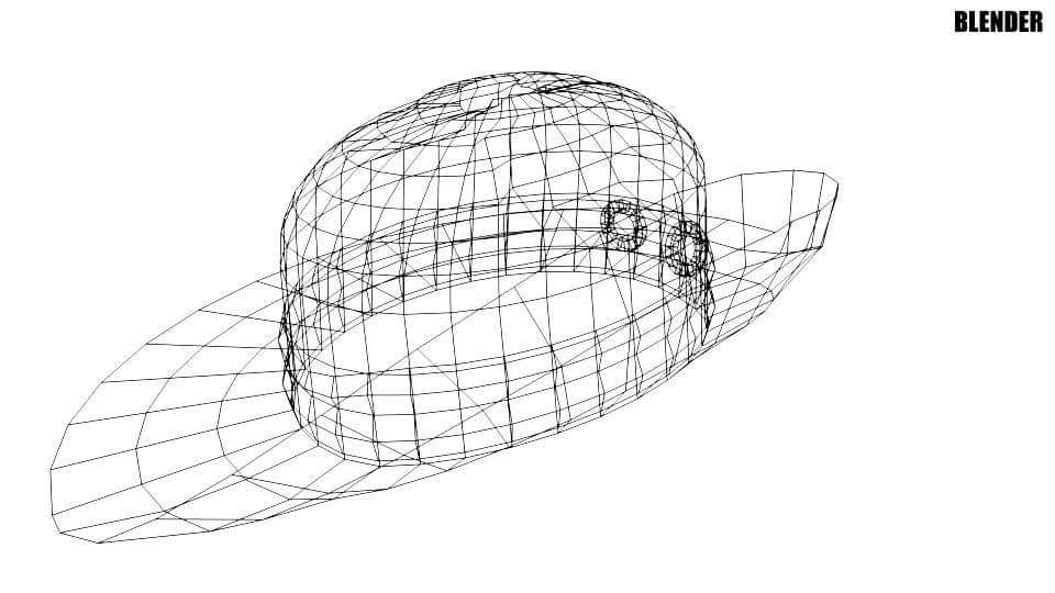 Slouch Hat - 3D Model by faizal3DX