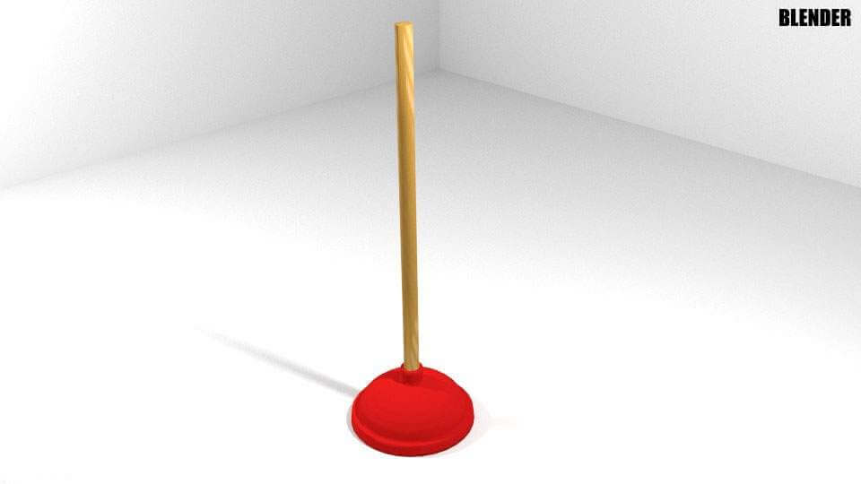 Plunger - 3D Model by faizal3DX