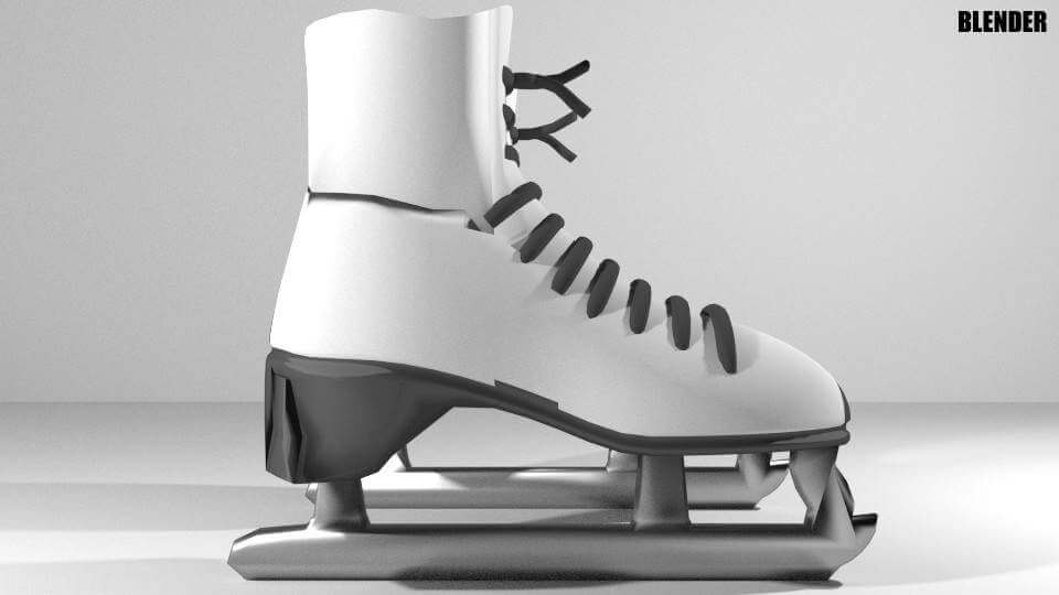 Ice Skate - 3D Model by faizal3DX