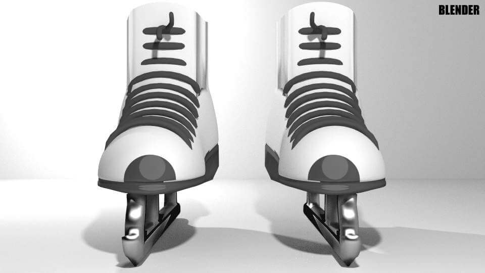 Ice Skate - 3D Model by faizal3DX