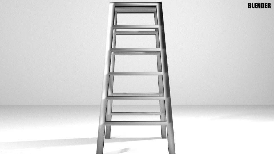 Double Side Ladder - 3D Model by faizal3DX