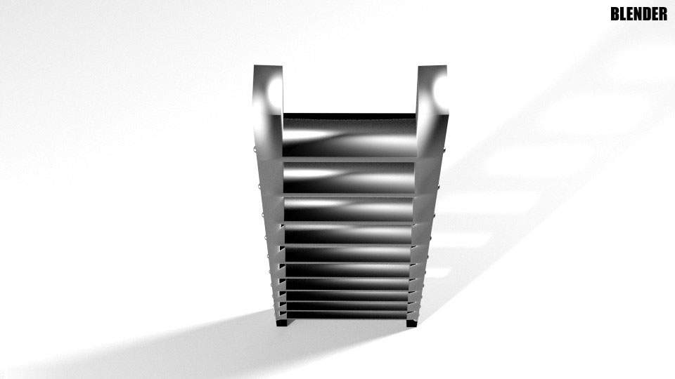 Single Step Ladder - 3D Model by faizal3DX