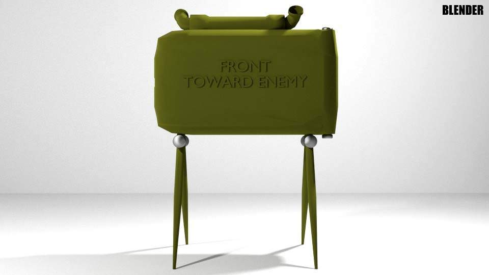 Side Attact Landmine - 3D Model by faizal3DX