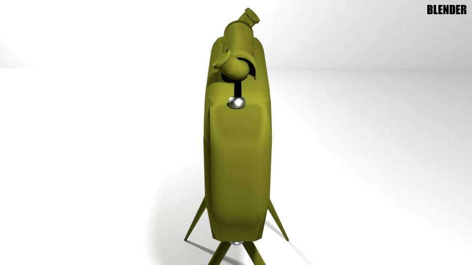 Side Attact Landmine - 3D Model by faizal3DX