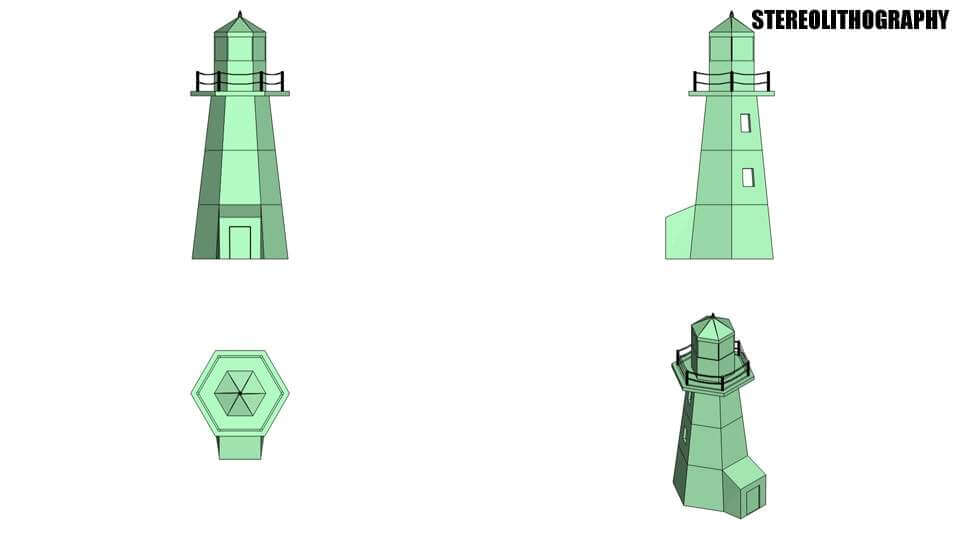 Lighthouse - 3D Model by faizal3DX