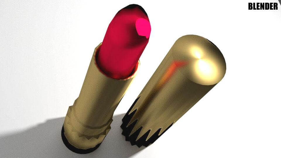 Lipstick - 3D Model by faizal3DX