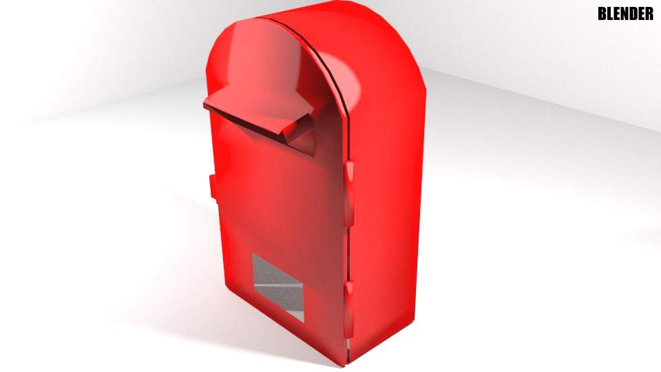 Mailbox - 3D Model by faizal3DX