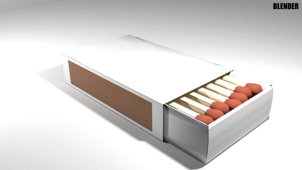 Matchbox - 3D Model by faizal3DX