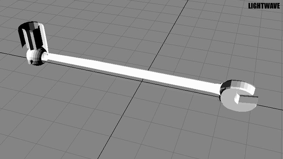 Flex-Head Socket Wrench 3D Model by faizal3DX