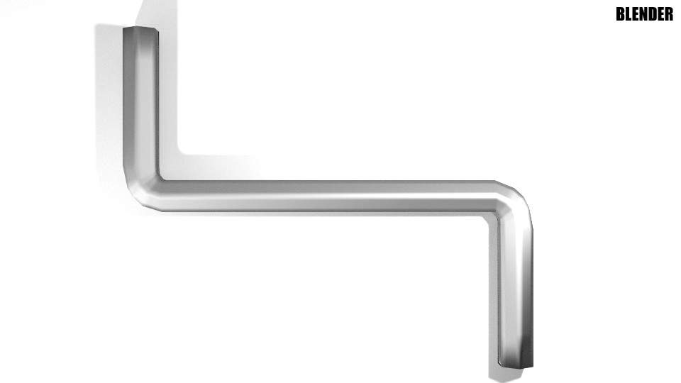 Hex Key Wrench - 3D Model by faizal3DX