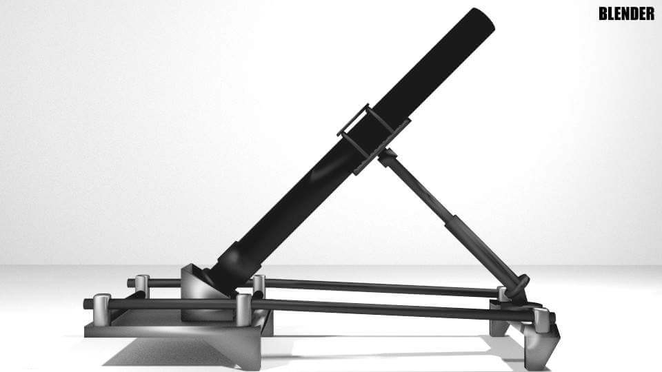 Medium Mortar - 3D Model by faizal3DX