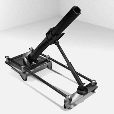 Medium Mortar - 3D Model by faizal3DX