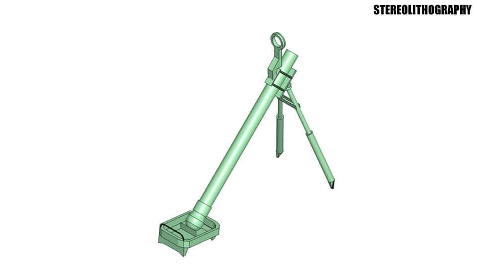 Small Mortar - 3D Model by faizal3DX