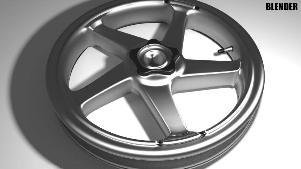 Motorcycle Sport Rim - 3D Model by faizal3DX