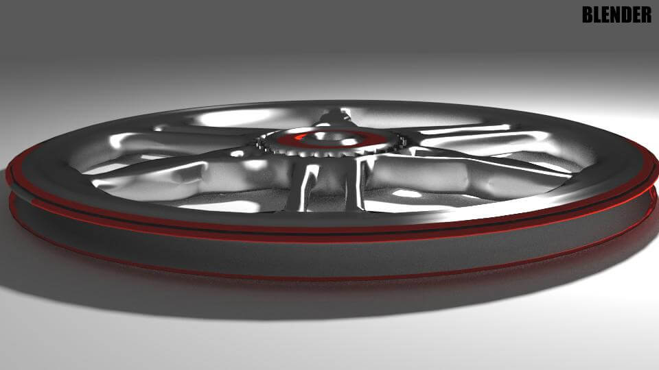 Motorcycle Sport Rim - 3D Model by faizal3DX